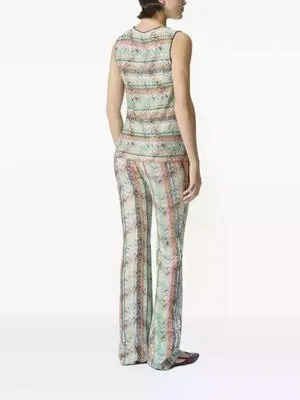 Missoni Striped Sleeveless Top