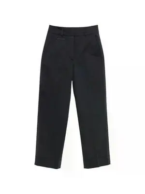 Peserico Tailored Cuffed Trousers - Blue