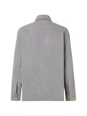Fendi Embroidered Denim Shirt