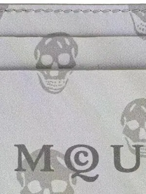 Alexander McQueen Skull Print Cardholder