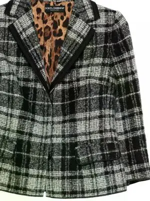 Dolce & Gabbana Tartan Jacket