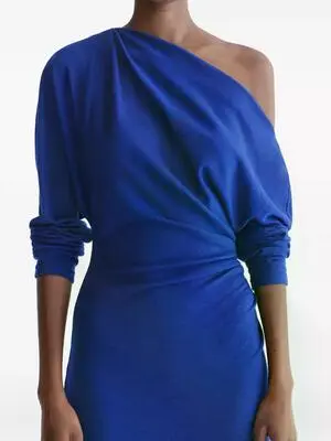 A.L.C. Sonya One-shoulder Midi Dress