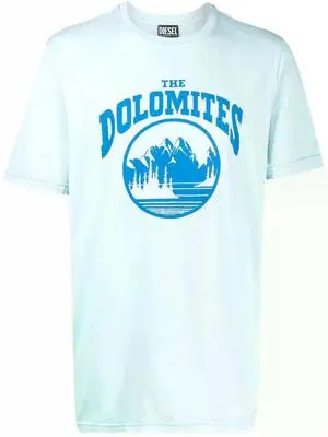 DIESEL® Graphic-print Short-sleeved T-shirt