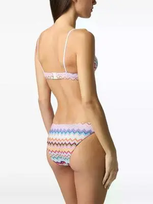Missoni Zigzag Pattern Bikini Set