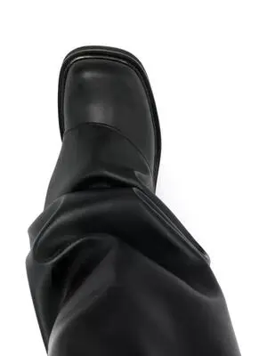Attico Over-the-knee Round-toe Platform Boots