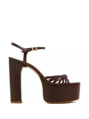 Schutz Tara Braided Platform Sandals