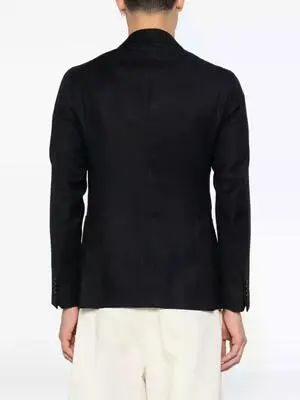 Tagliatore Double-breasted Herringbone Blazer
