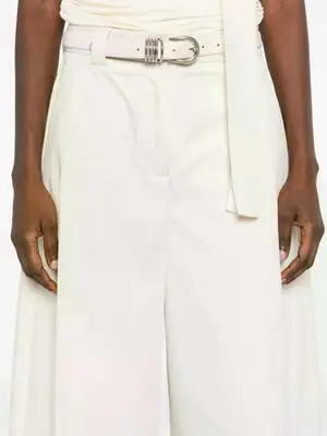 THELATEST Dakota Pleated-front Tailored Shorts - Neutrals