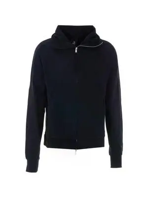 THOM KROM Zip-up Hoodie - Black