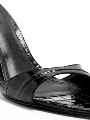 Schutz Elodie Croc-effect Heeled Sandals
