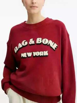 Rag & Bone Appliqué Crewneck Sweatshirt