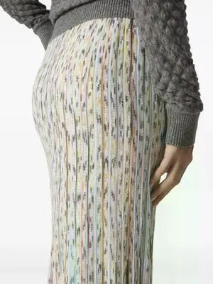 Missoni Pleated Maxi Skirt With Sequin Embellishment