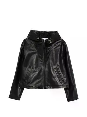 IRO PARIS Hooded Zip Fastening Jacket