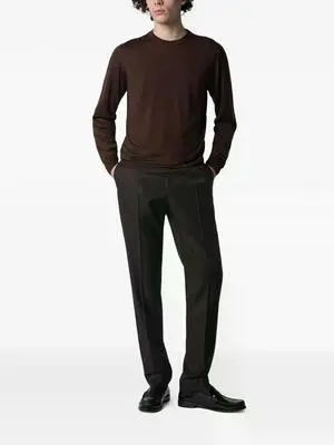 DRUMOHR Crew Neck Fine Knit Sweater