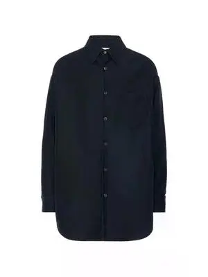 MAISON MARGIELA Pocket Long-sleeved Shirt - Blue