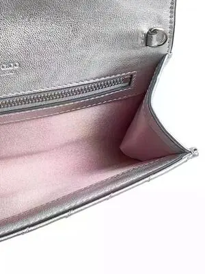 JIMMY CHOO Curve Quilted Clutch