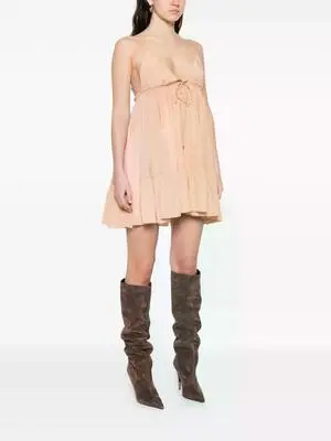 Chloé Ruffled Tiered Dress - Neutrals