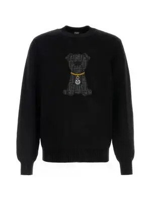 Fendi Ribbed Sweaters For Men