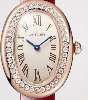 Cartier Baignoire Watch With Diamonds