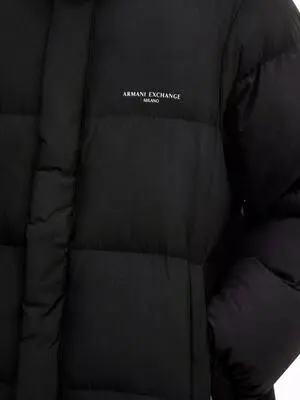Armani Exchange Hooded Quilted Coat