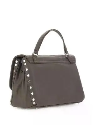 ZANELLATO Small Postina Leather Tote Bag - Brown