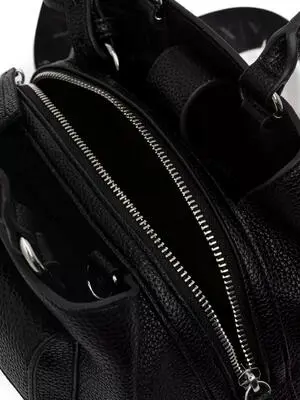 Armani Exchange Logo Detail Tote Bag - Black