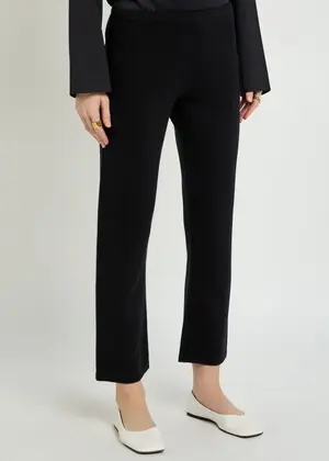 Extreme Cashmere Cashmere-blend Trousers - Black