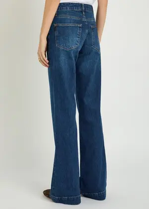 Paige Leenah Slim Wide-leg Jeans