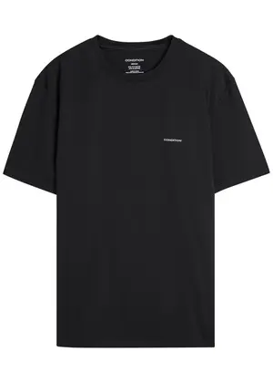 CONDITION Everyday Logo Stretch-jersey T-shirt - Black