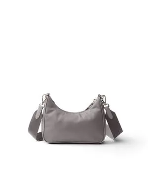 Prada Re-edition 2005 Re-nylon Bag - Cloudy Gray