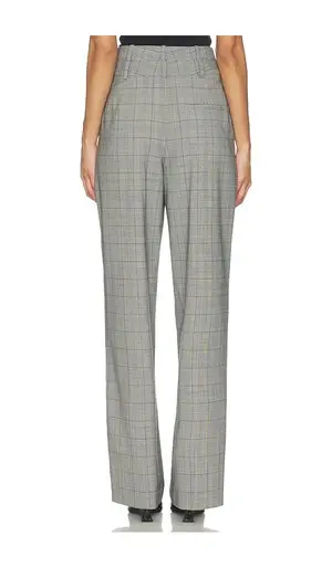 Monse Double Waistband Tailored Wide Leg Pant