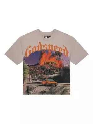 GODSPEED Los Scandalous Graphic T-shirt - Grey