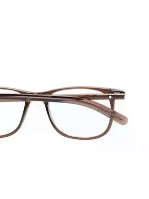 Montblanc Square Frame Eyeglasses - Brown