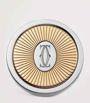 Cartier Sterling And Yellow Gold Double C De Cufflinks