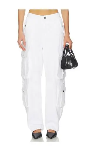 Ksubi Cargo Barrel Pants - White