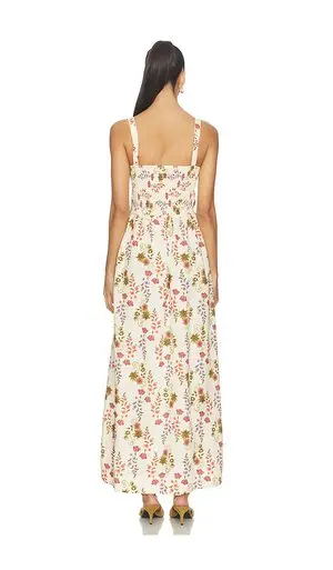 Agua Bendita Marcia Maxi Dress - Neutral