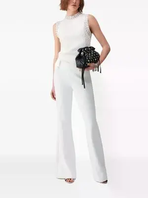 Liu Jo Sleeveless Top With Perforated Detailing