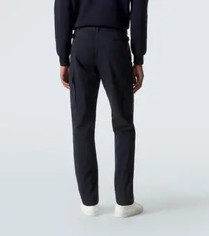 Ralph Lauren Purple Label Cotton-blend Cargo Trousers