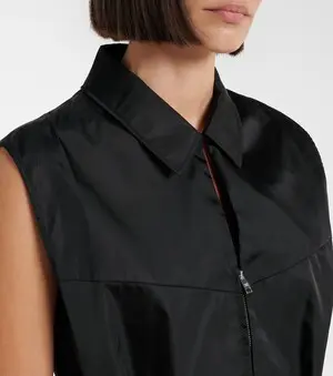Prada Re-nylon Belted Zip-up Minidress