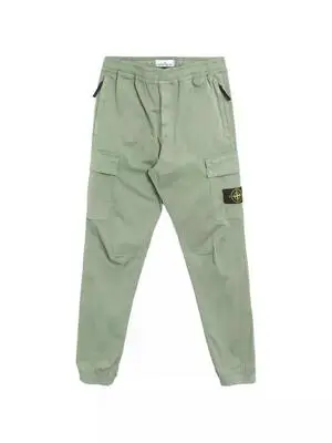 Stone Island Stone Island 3100032 Stretch Organic Cotton Twill Cargo Pants Green