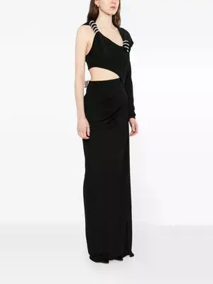 Christopher Esber Asymmetrical Torso Maxi Dress