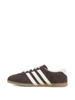 Adidas Stripe Suede Trainers - Brown