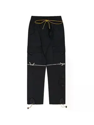 Rhude Zip-detail Cargo Pants - Black