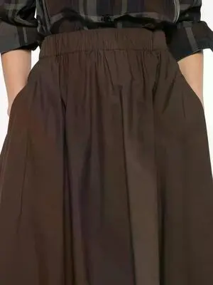 P.a.r.o.s.h Elasticated A-line Midi Skirt