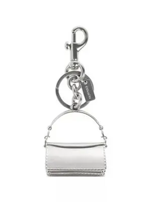 COACH Tabby Bag Charm - Silver