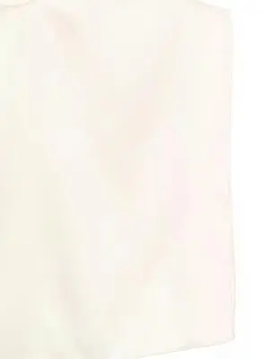 Patrizia Pepe Sleeveless Blouse With Logo Detail - Neutrals