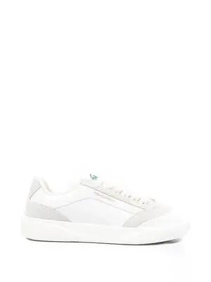 Casablanca Panelled Round Toe Lace-up Sneakers