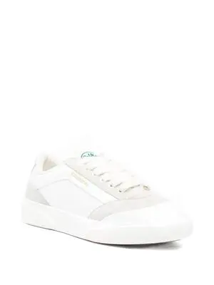 Casablanca Panelled Round Toe Lace-up Sneakers