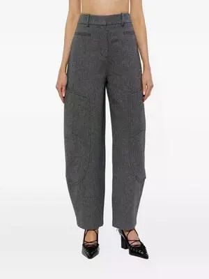GANNI Paneled Pocket Trousers