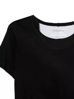 PUROTATTO Crewneck T-shirt - Black